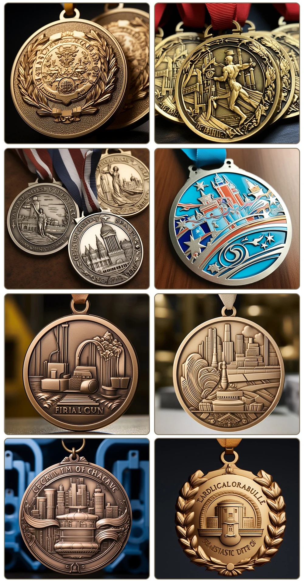 Custom Sport Medals Metal Masonic Medal Parts Carnival Award Medals ...