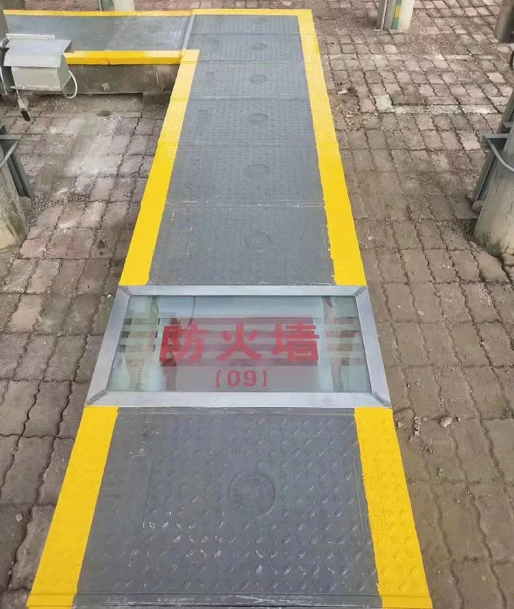 Square Frp Resin Composite Cable Manhole Cover For Sewer And Trench ...