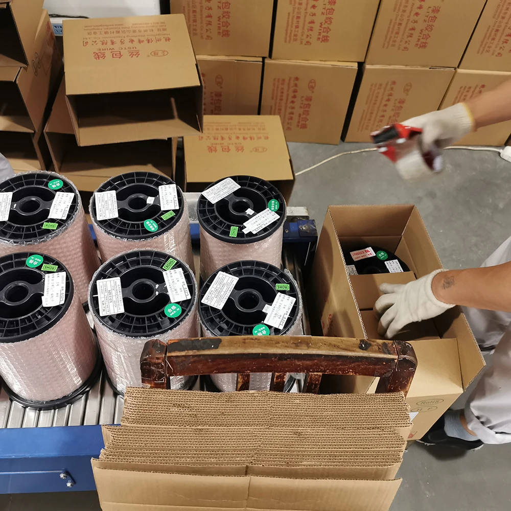 Custom Stranded Enamelled Litz Wires Ustc Litz Wires For High Frequency ...