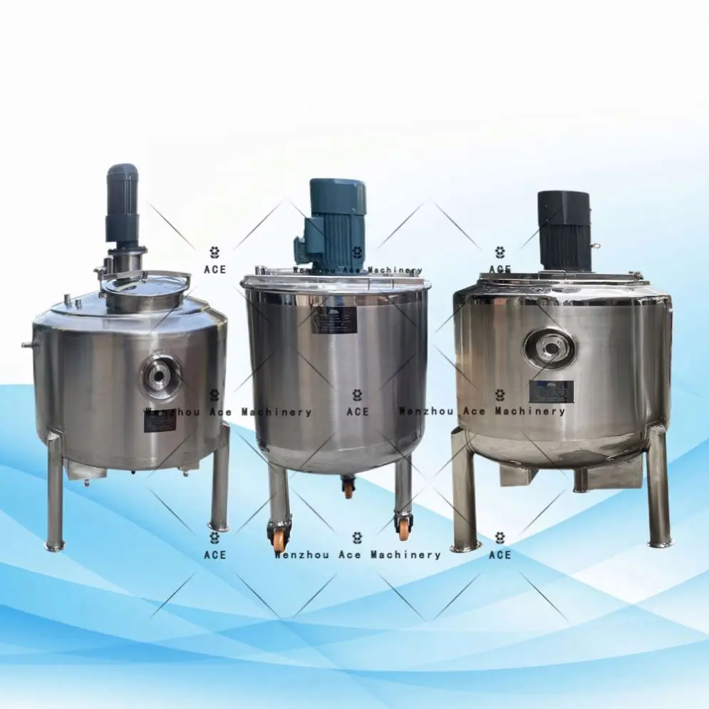 Stainless Steel Jacketed Chemical Pressure Tank Crystallization Reactor ...