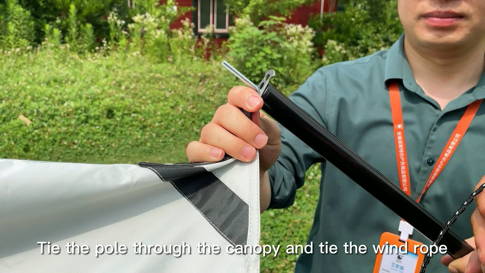 Aluminum Tarp Poles Heavy Duty And Adjustable Telescoping Lightweight ...