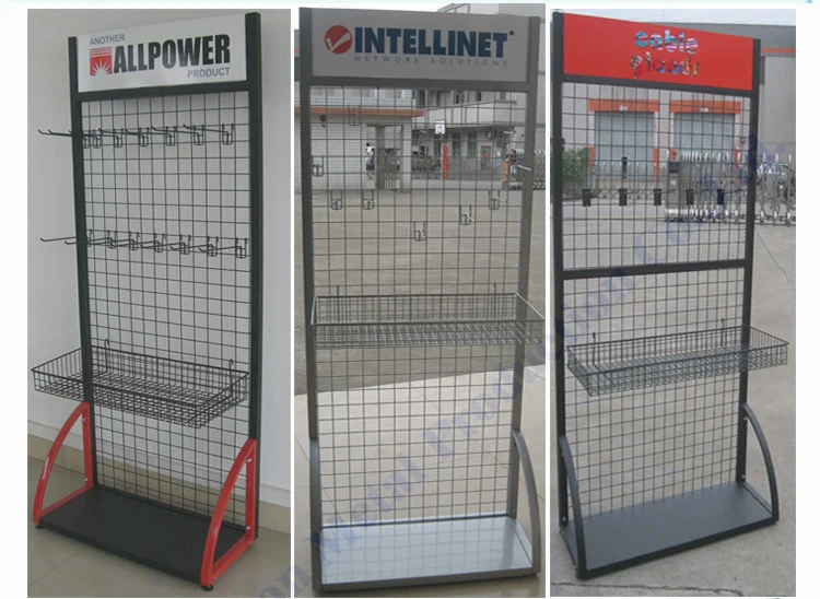 Custom Wire Mesh Metal Grid for Retail Display Solutions