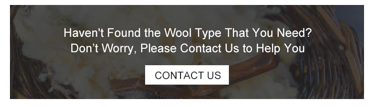 Scoured Sheep Wool - 100% Cashmere for Garments & Quilts