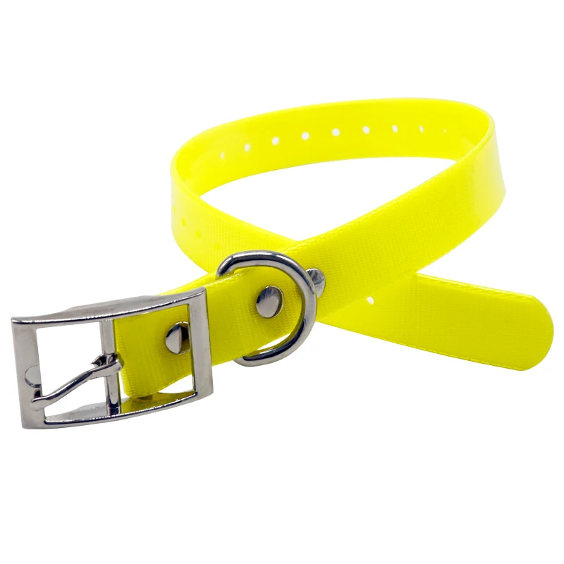 Hot Sale Fluo Tpu Coated Nylon Webbing Dog Collar For Deer Hunting ...
