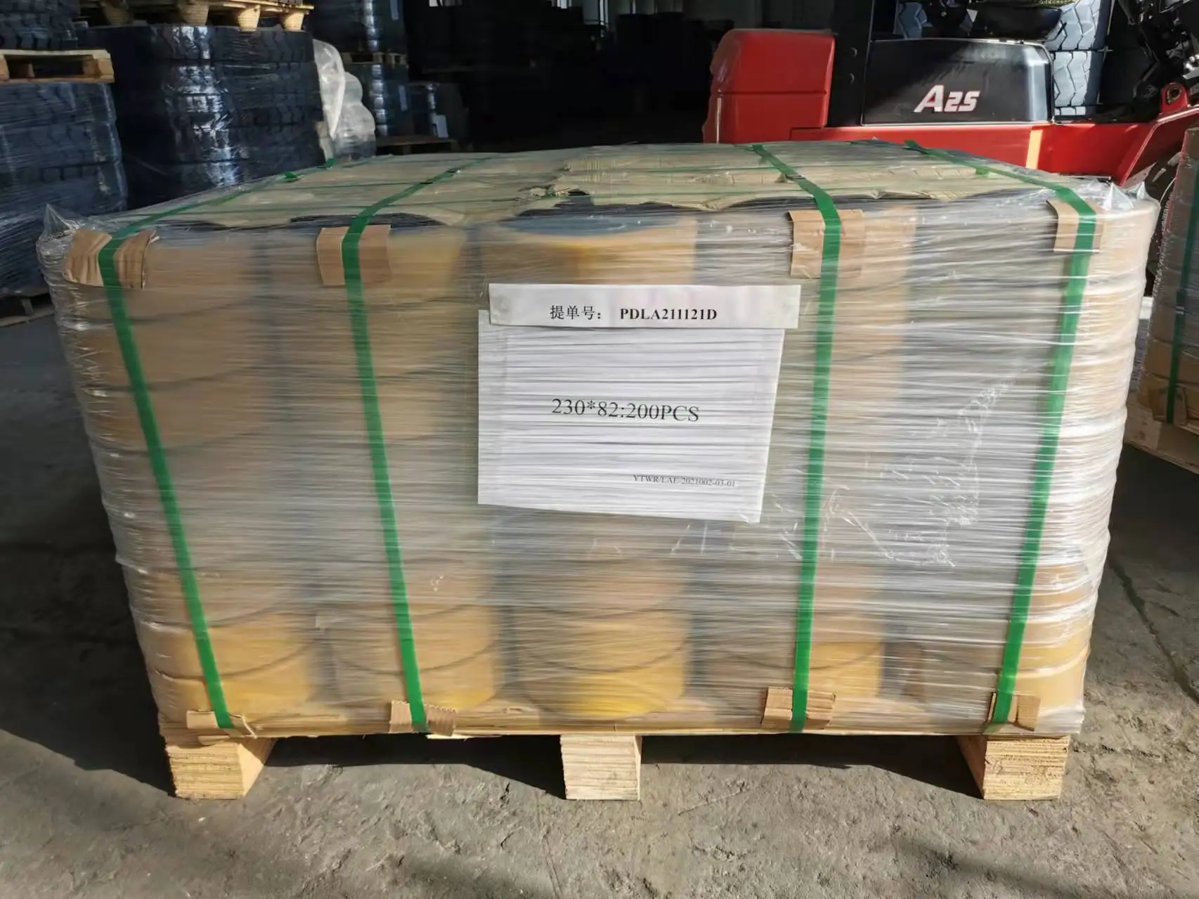 Vulkollan Wheels 285x100 Jrm4068 Bearing For Jungheinrich Linde Still ...