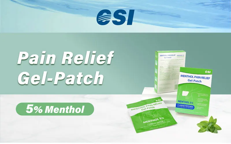 CSI Best Selling Menthol Overnight Pain Relief Patches