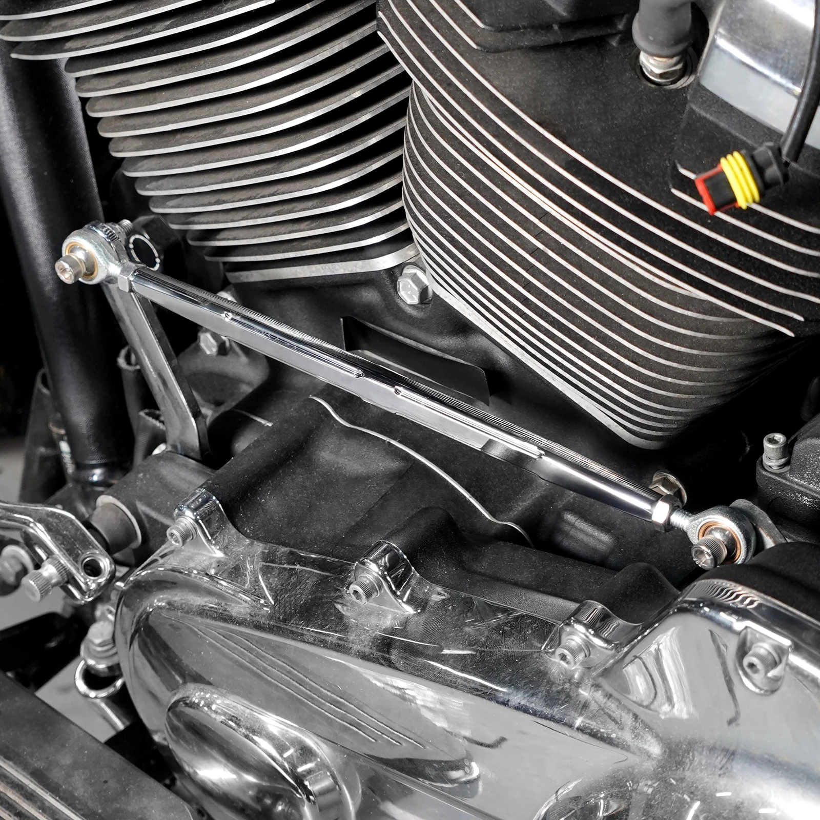 Nicecnc Chrome Aluminium Gear Shift Linkage Rod for Harley