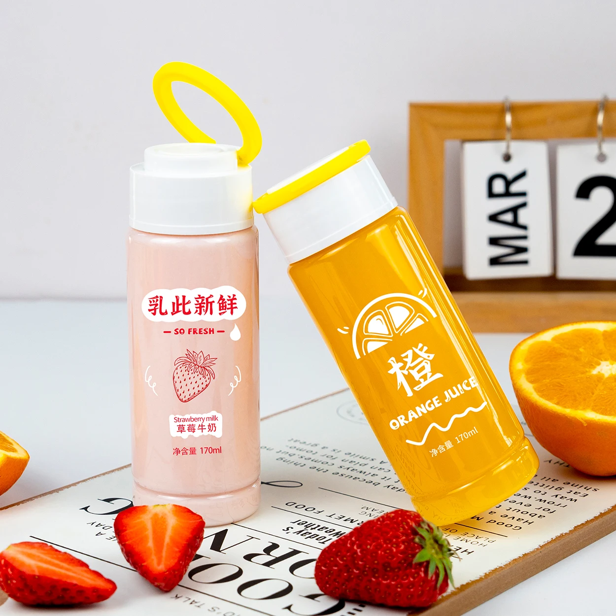 Disposable 6oz Soft Drink Bottle 180ml Food Grade Plastic Water Juice ...