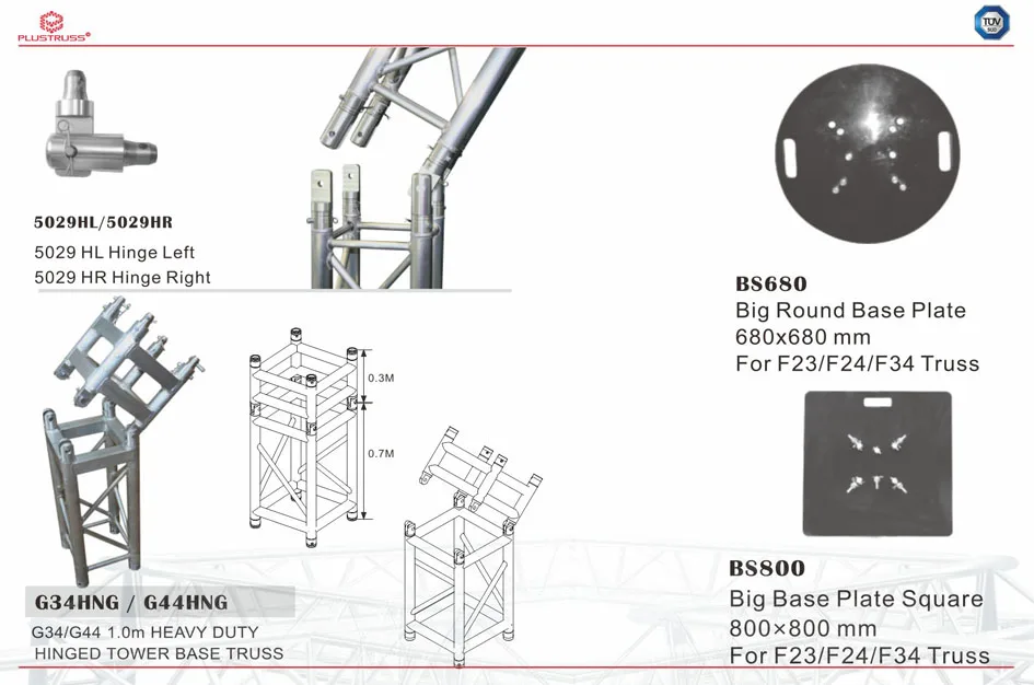 PLUSTRUSS Ground Support - Stage Lift Systems & Truss Lifting