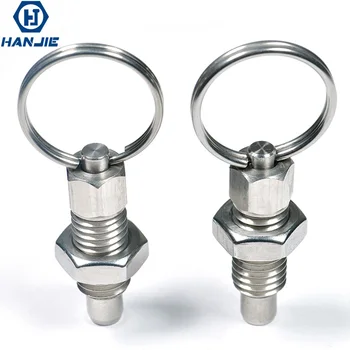 M6 M8 M10 M12 Ss Stainless Steel Zinc Plated Aluminum Pull Ring Lock ...