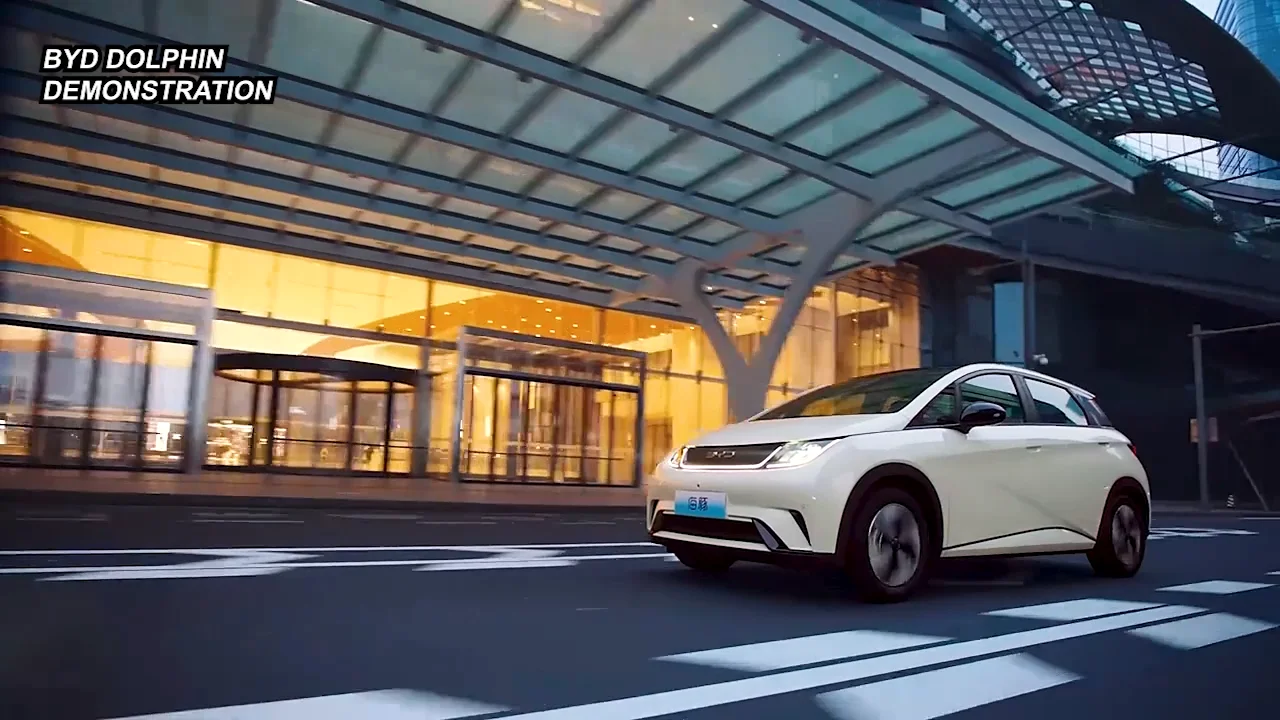 Byd Dolphin 2023 Model 401km Long Range Lithium Battery Electric Vehicle New Car For Sale - Buy ...