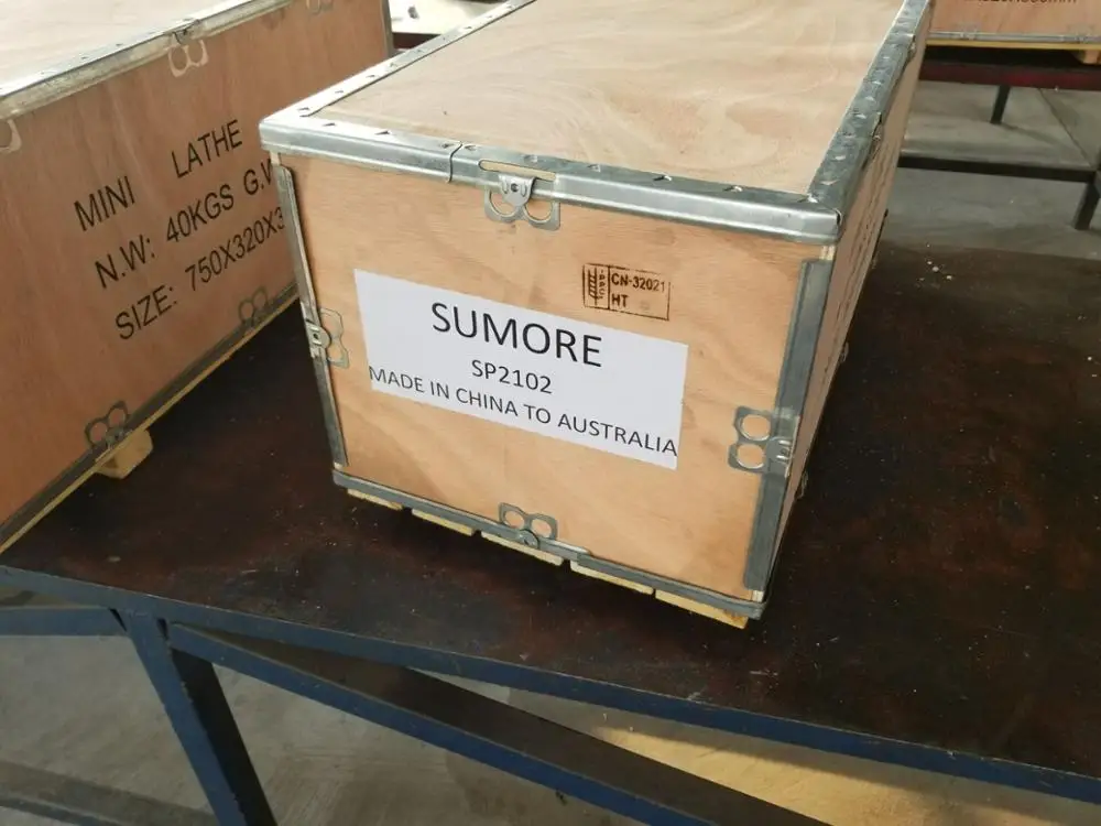 Sumore Sp2124-ii Horizontal Mini Metal Manual Lathe Machine With ...