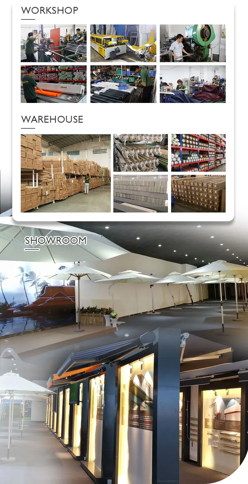 Shuncaida Retractable Awning - Durable & Versatile Canopy