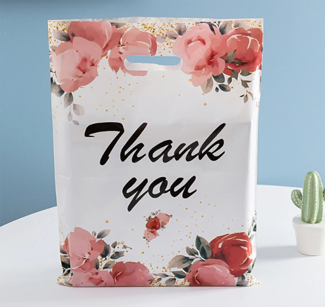 Sustainable Biodegradable Retail Bags - Custom Logo Die Cut Handles ...