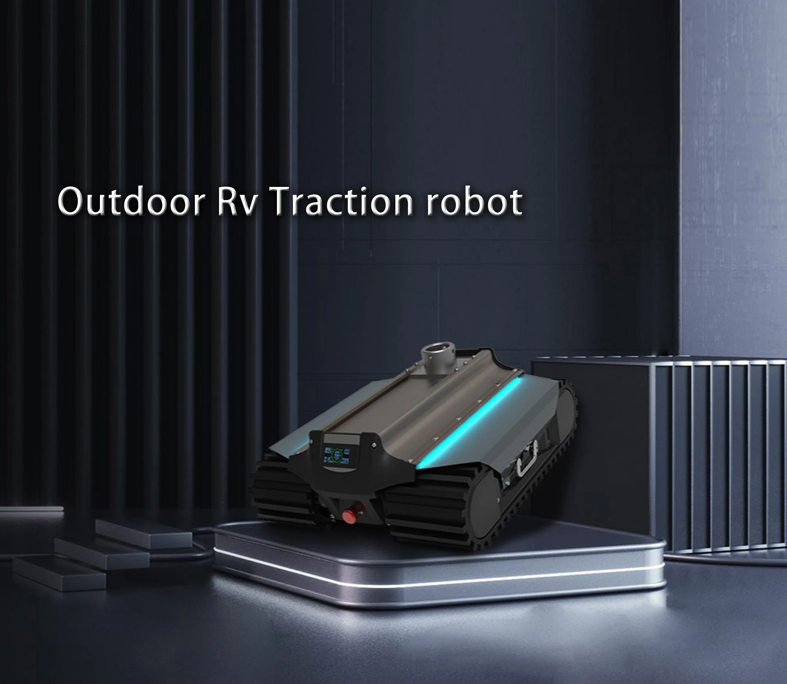 Rv Tracked Trolley Tank Chassis Intelligent Robot Trolley - Buy Camping ...