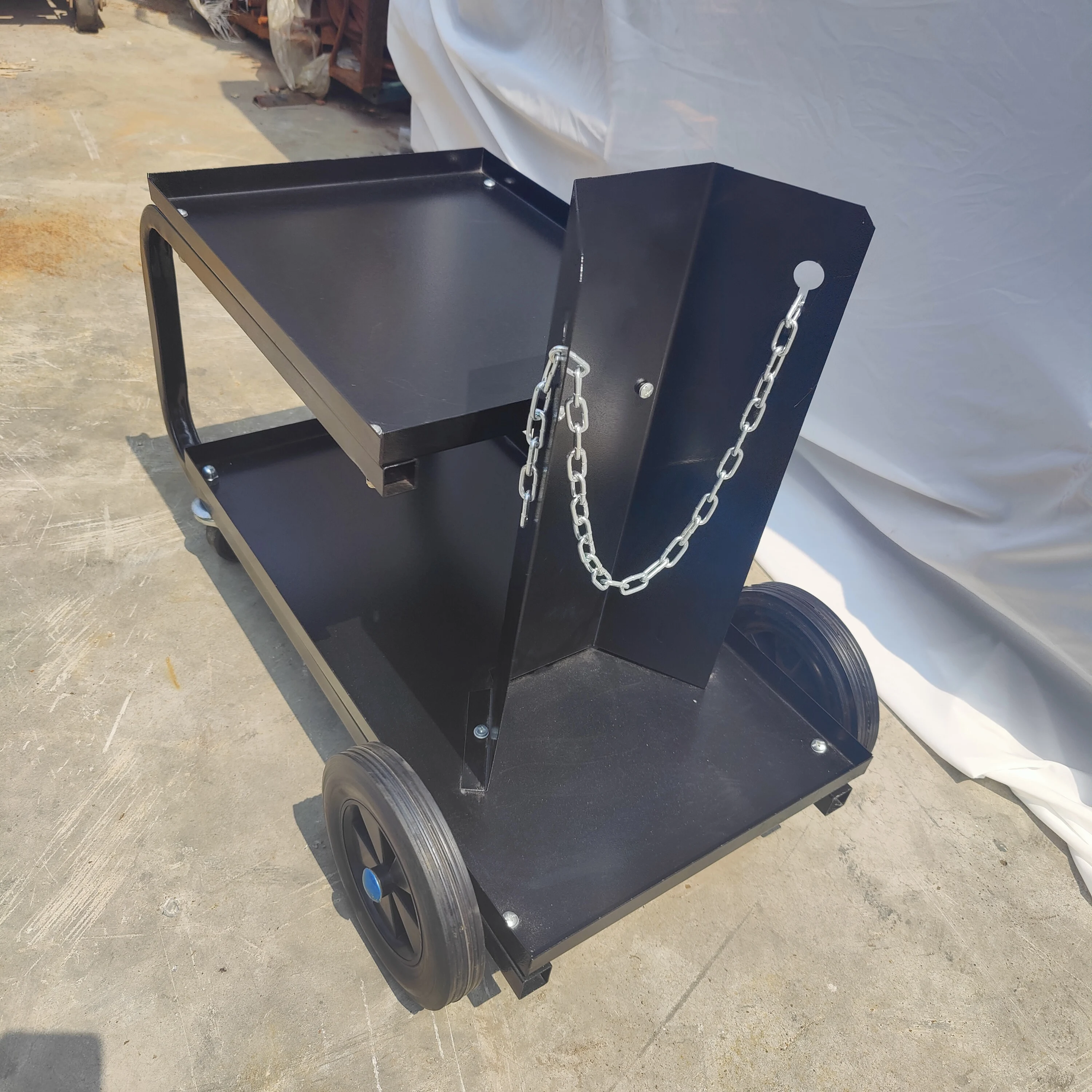 2 Tier Welding Machine Cart Welding Cart Trolley Welder Welding Cart ...