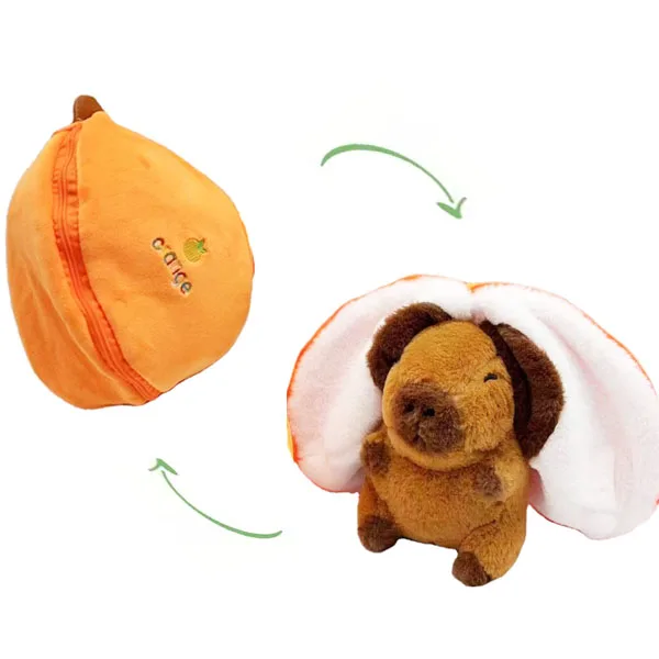 Plush Flip Flop Capybara Reversible Capybara Toys - Buy Plush Flip Flop ...