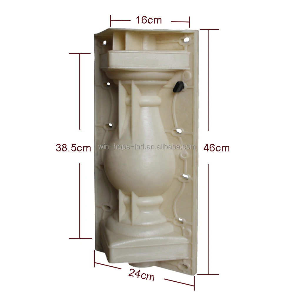 High Precision Concrete Baluster Mold - Durable & Convenient