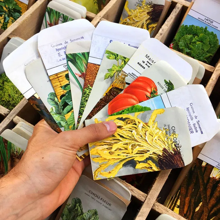 Factory Open Top Self Sealing Agraculture Seed Mini Bag Recylcle ...