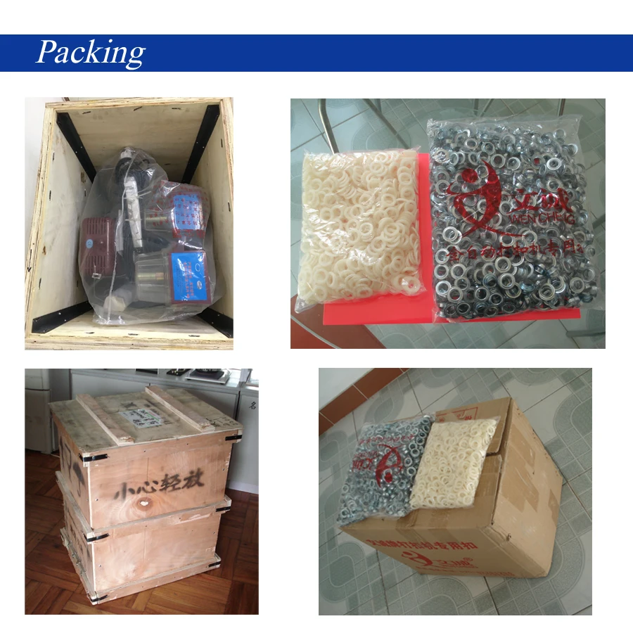 Auto Flex Banner Eyelet Punching Machine Fast Plastic Sheet Grommet ...