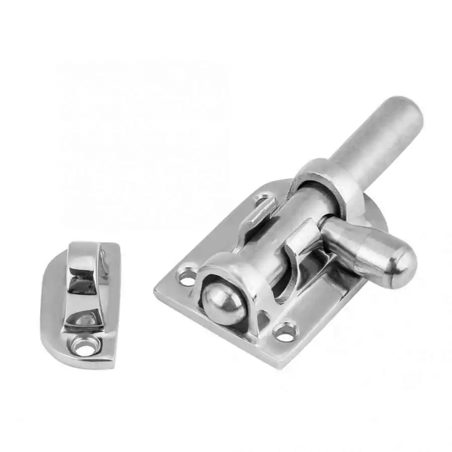 Secure Your Boat with Sliding Hasp Locks - Stainless Steel