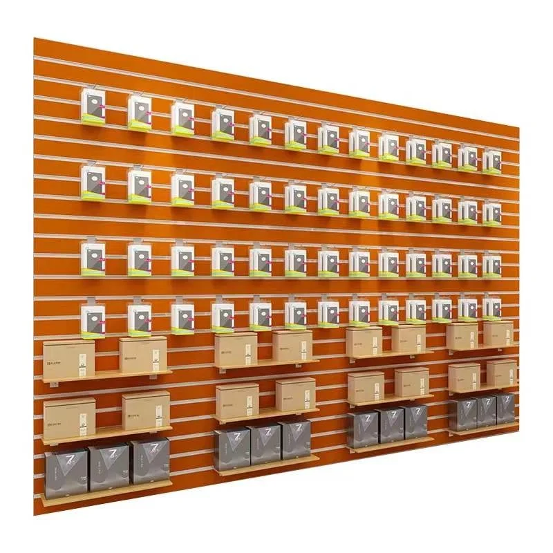 18mm 4*8ft Grooved Slat Wall Panel/slatwall/slot Board Laminated High ...