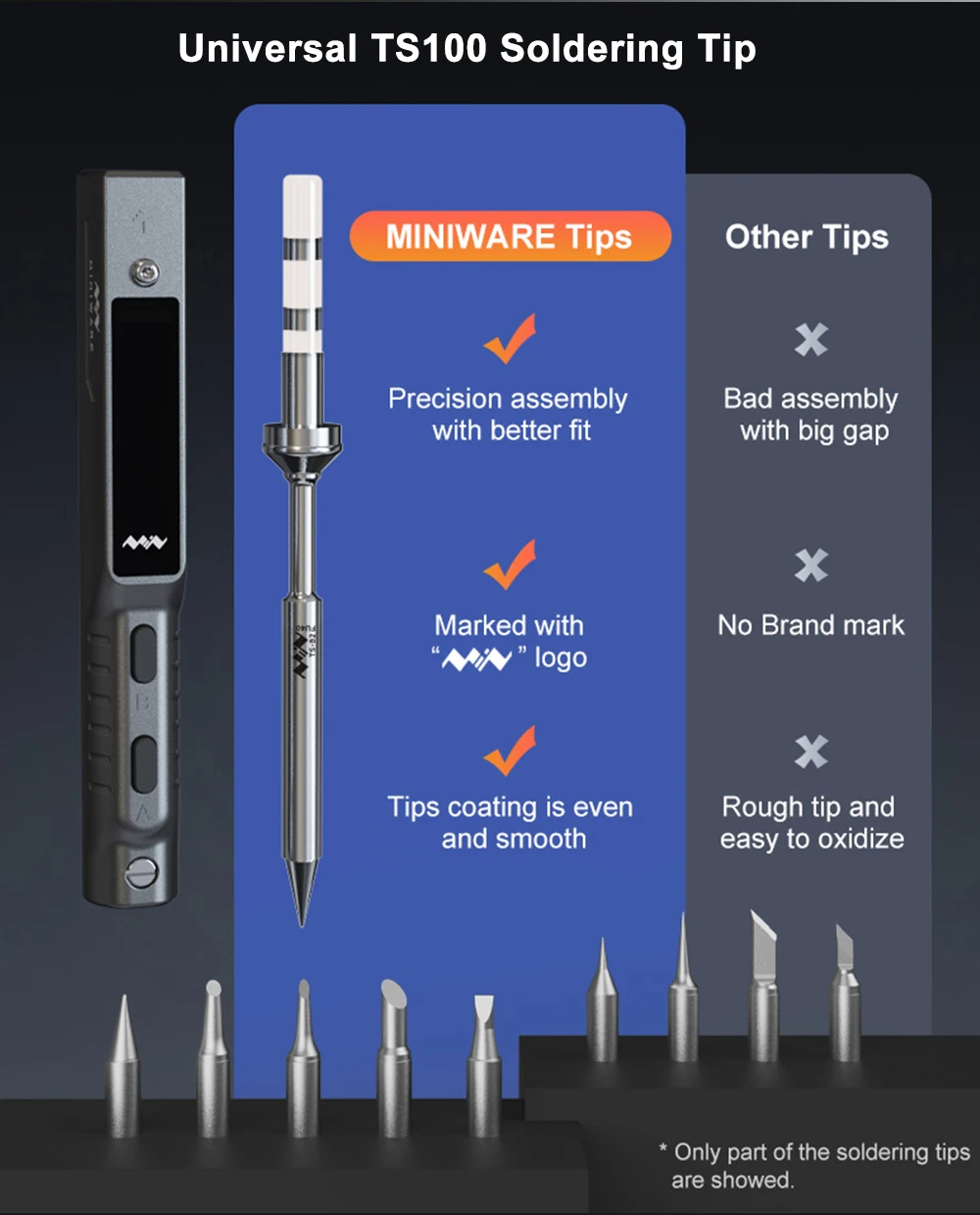 Miniware TS101 Soldering Iron - Fast, Smart, and Versatile