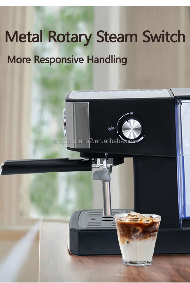 850W Commercial Automatic Italian Coffee Maker 20Bar Espresso Drip ...
