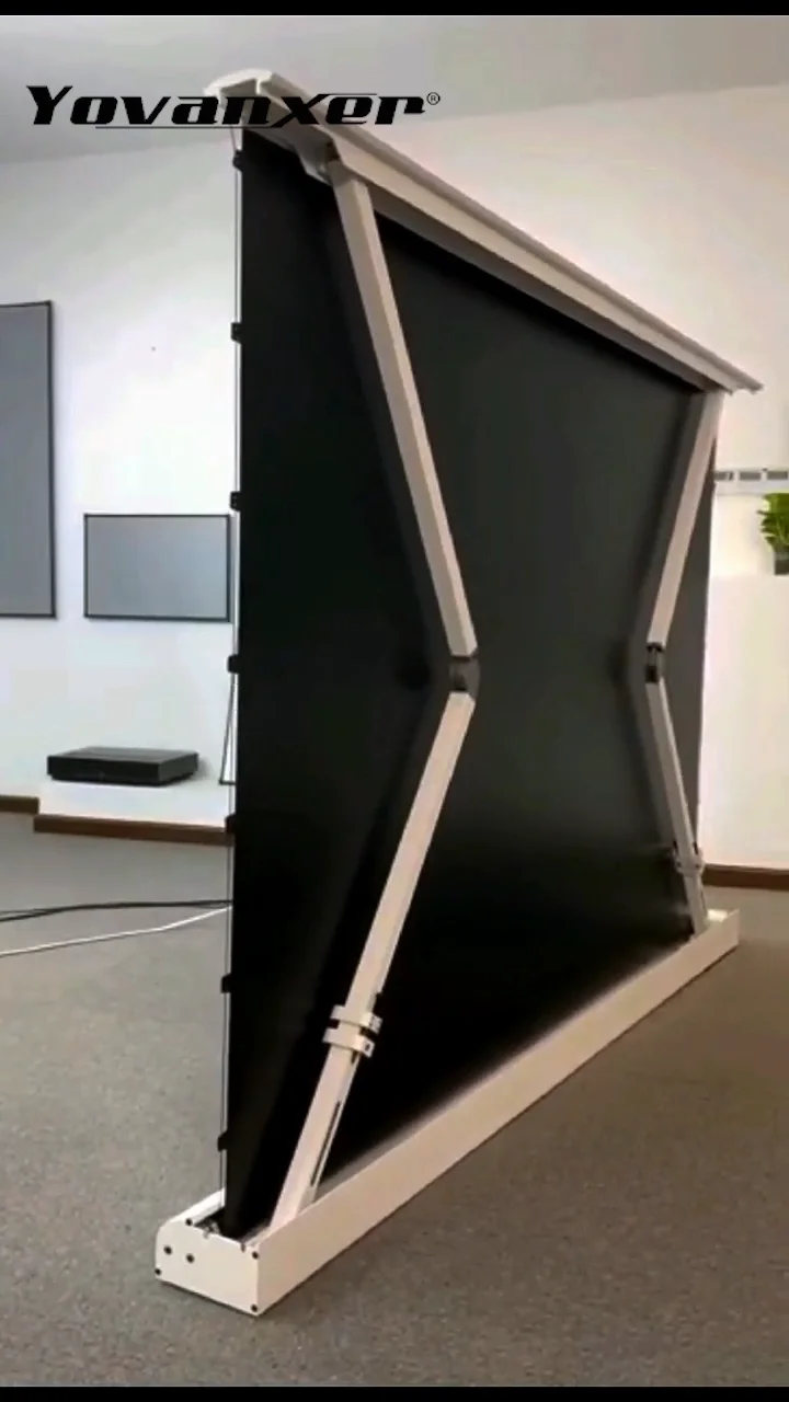 2024 Top 100 Inch High Gain Floor Rising Screen For Long Throw ...