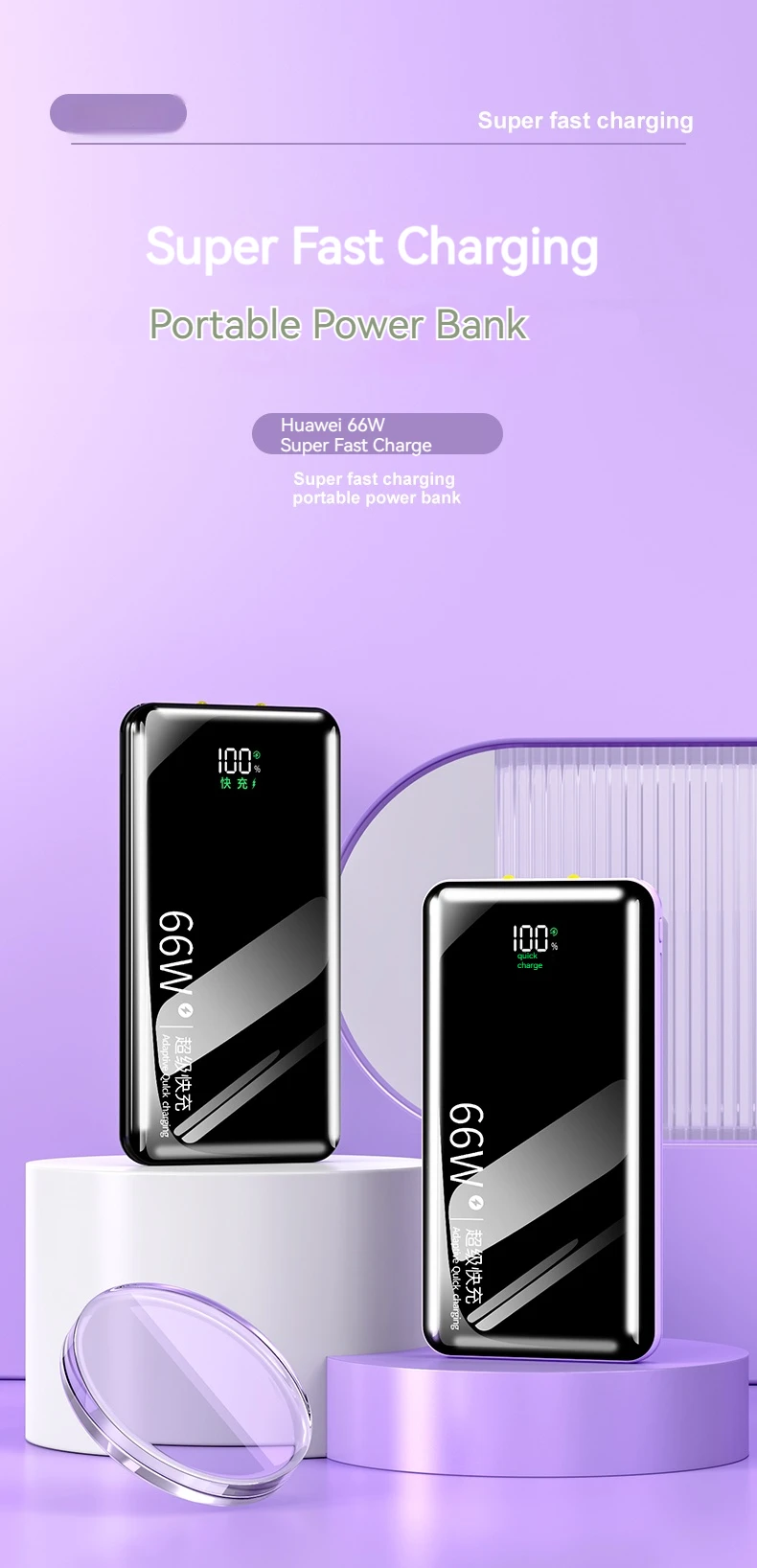 Flashlight Led 2 Usb Pawer Bank 10000mah Battery 20000mah Powerbank ...