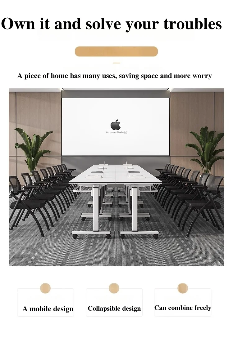 Modern Designed Durable Folding Conference Table for Training Easy ...
