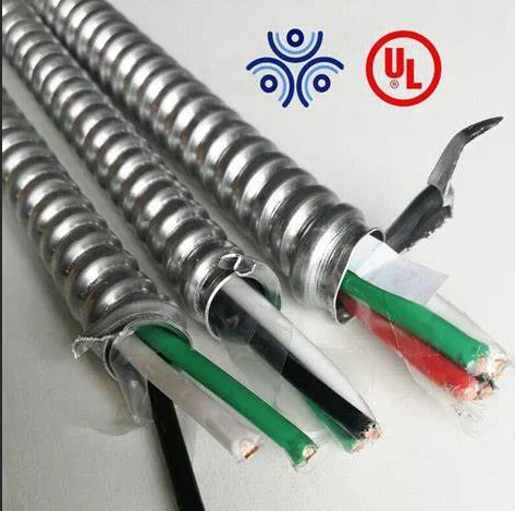 AC90/MC BX Cable THHN/THWN 600V, Armored with Galvanized Steel or ...