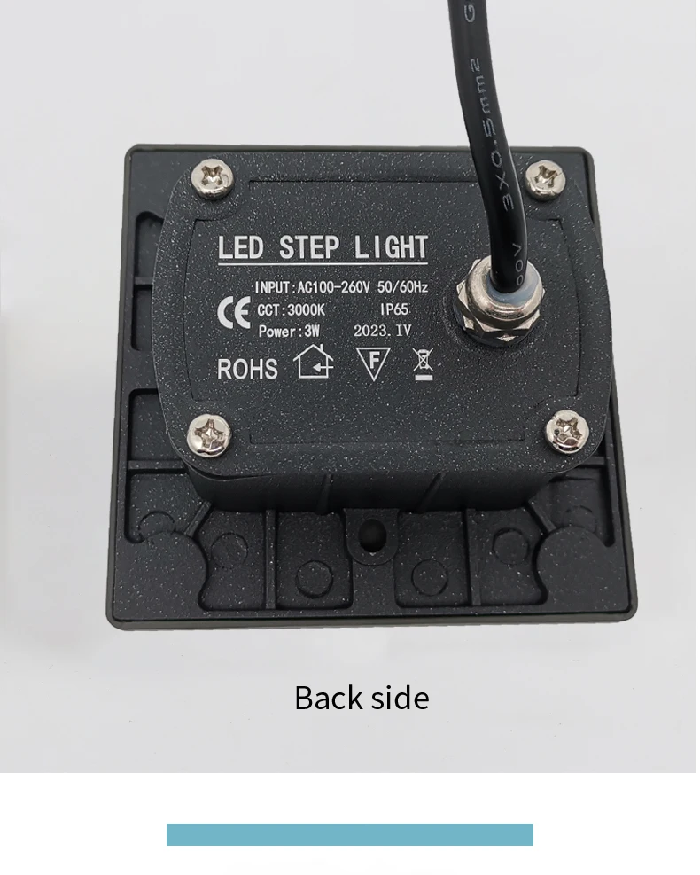 Aluminum Smart Motion Sensor Recessed Wall Stair Step Lamp For Home ...