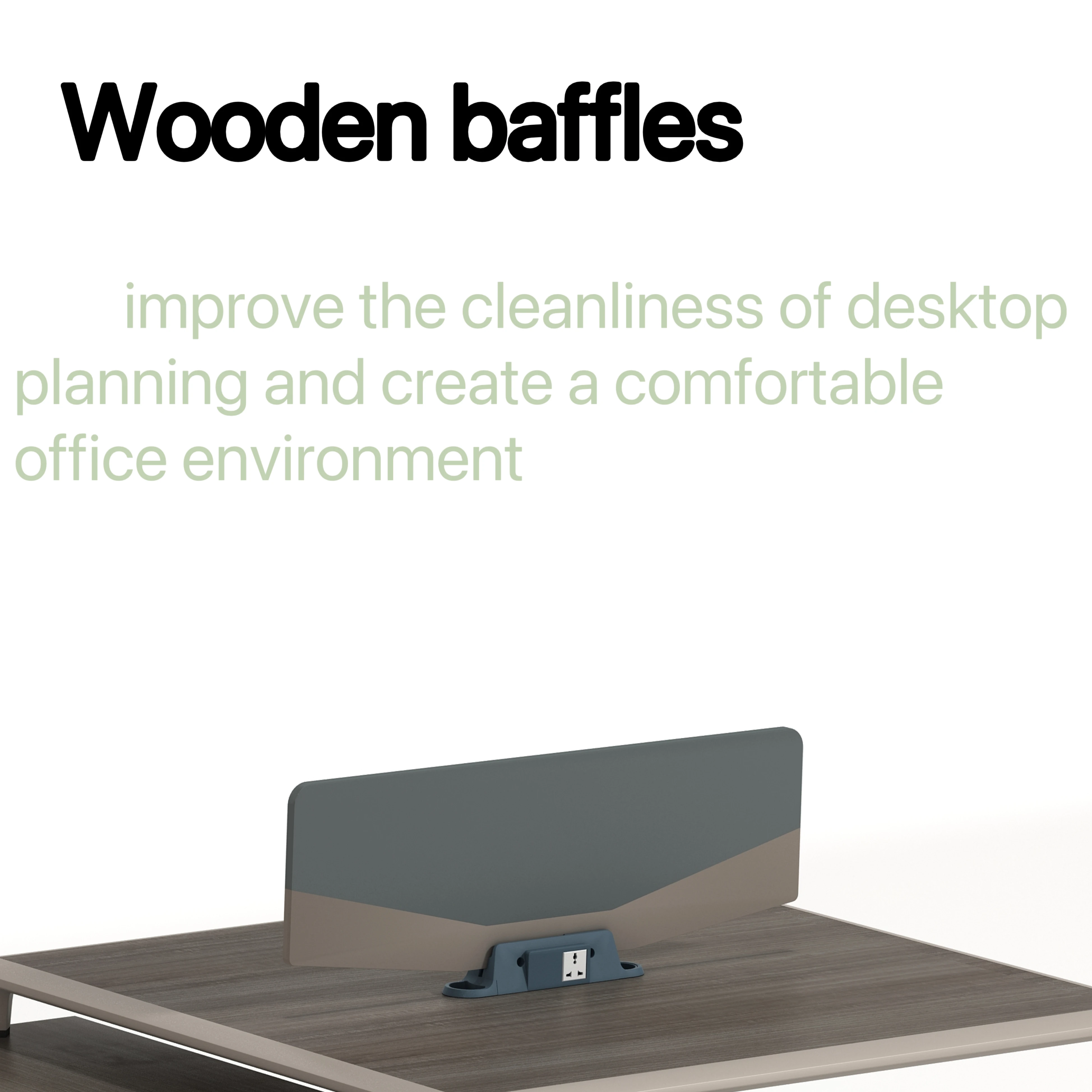 Qiumancang Modern Office Staff Desk - Modular & Extendable