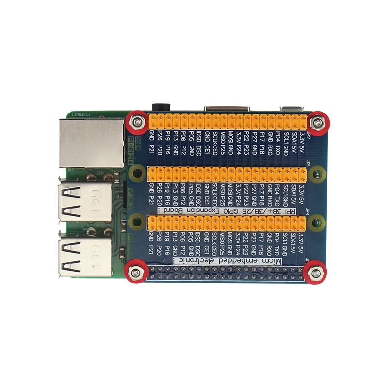 Raspberry Pi 3 X 40 Pin GPIO Adapter Extension Board: Ideal for Micro ...
