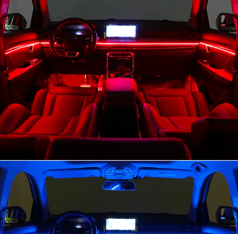 18 in 1 Full Color Neon Car Ambient Lighting - Vgetting