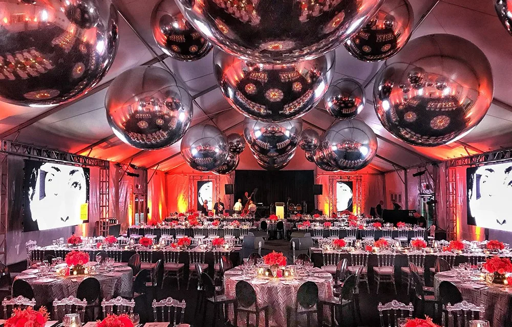 Hanging Inflatable Mirror Ball Mirror Balloon Giant Mirror Sphere For ...