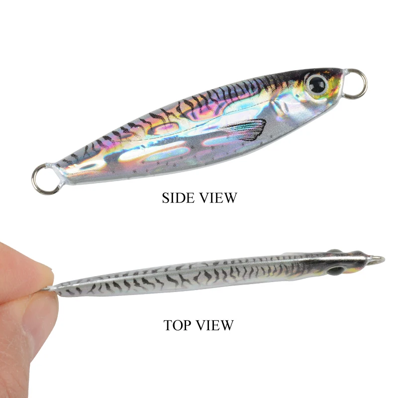 Japan Quality 3d Printed Pencil Lure 7g-80g Shore Casting Fishing Metal ...