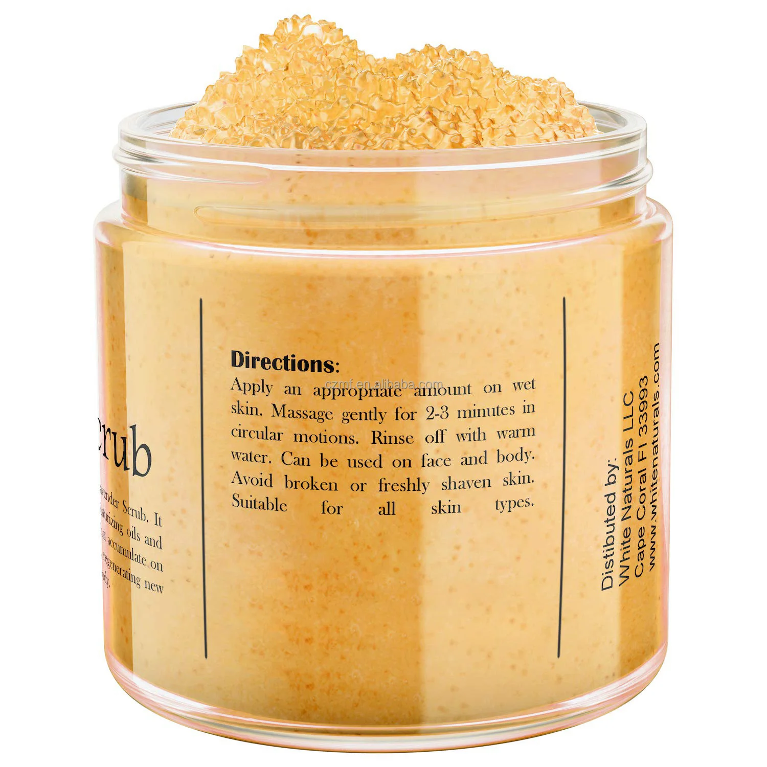 24K Gold Body Scrub - Exfoliating Anti-Wrinkle Treatment