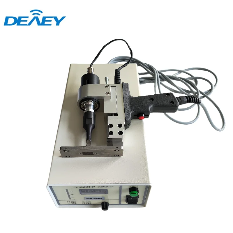 40Khz 800W Cloth Label Knife Ultrasonic Cutter Cutting Machine For ...