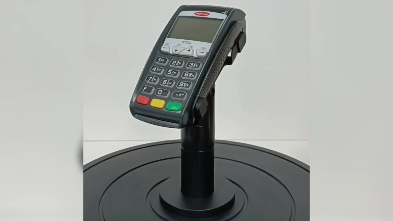 Great Quality Angle Digital Credit Card Payment Terminal Rotating Metal ...
