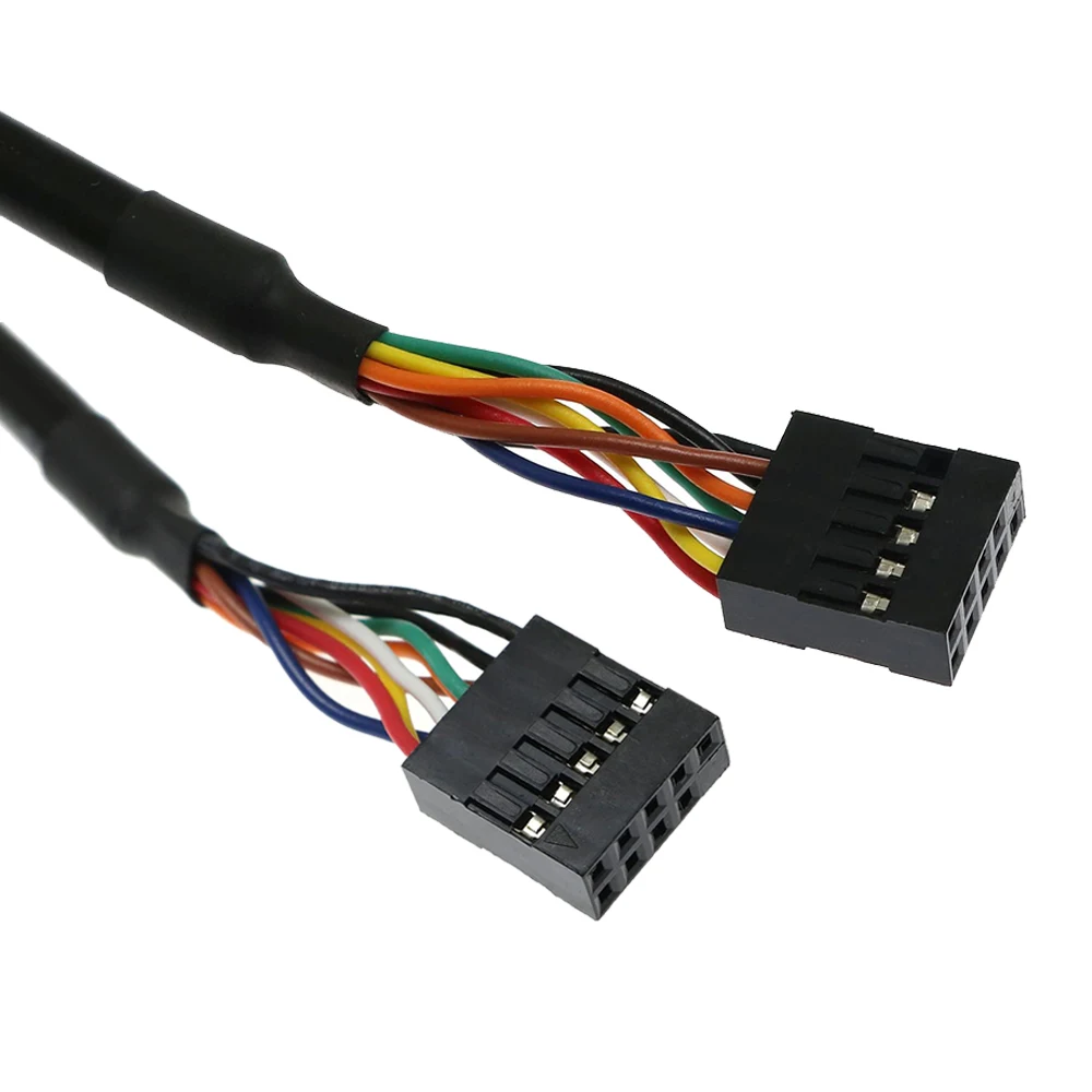 USB 2.0 Internal Motherboard Header Cable USB 2.0 9pin Female to Female ...