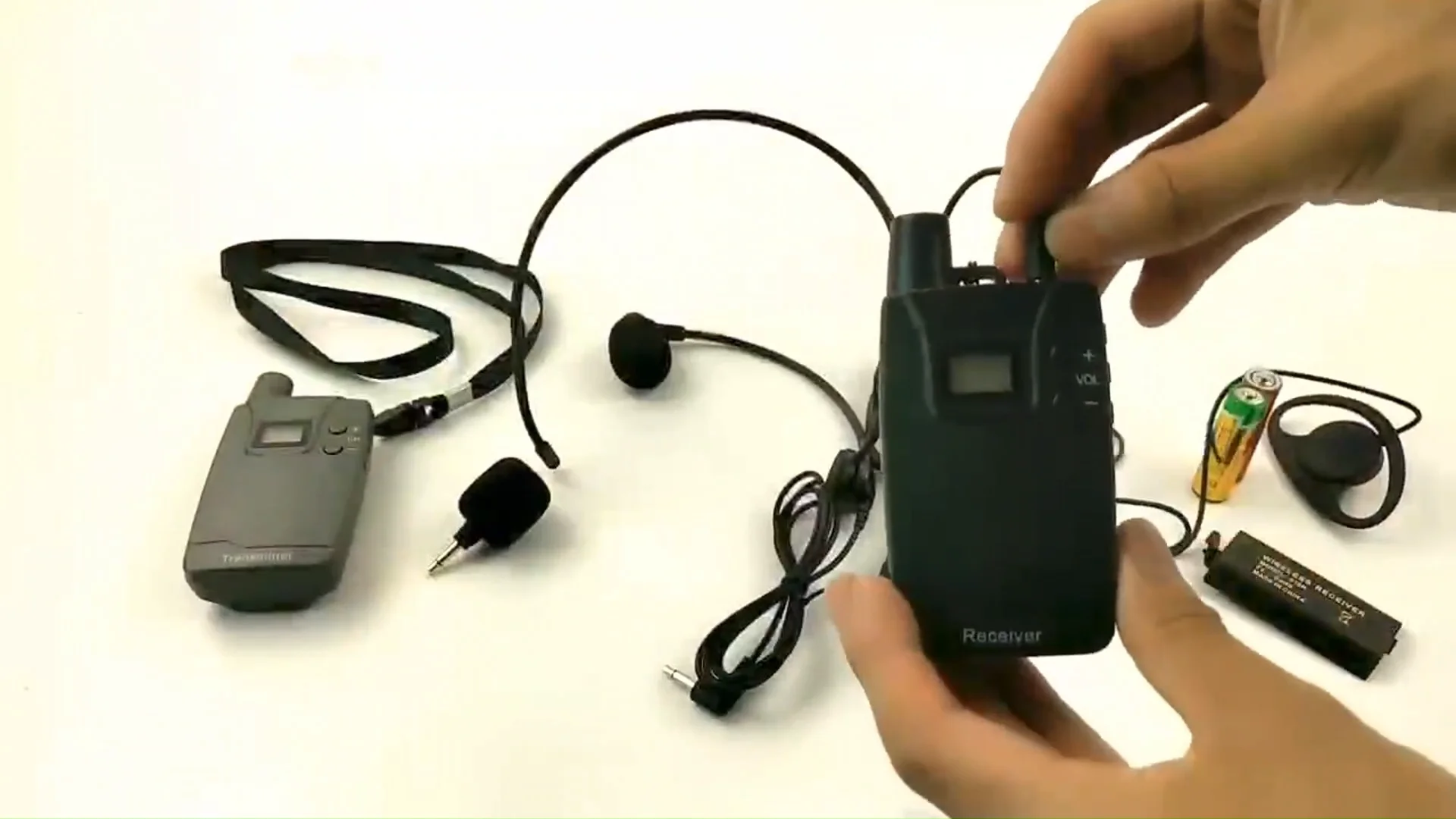 Uhf Tourist Guide Microphone Wireless Tour Audio Guide System For ...