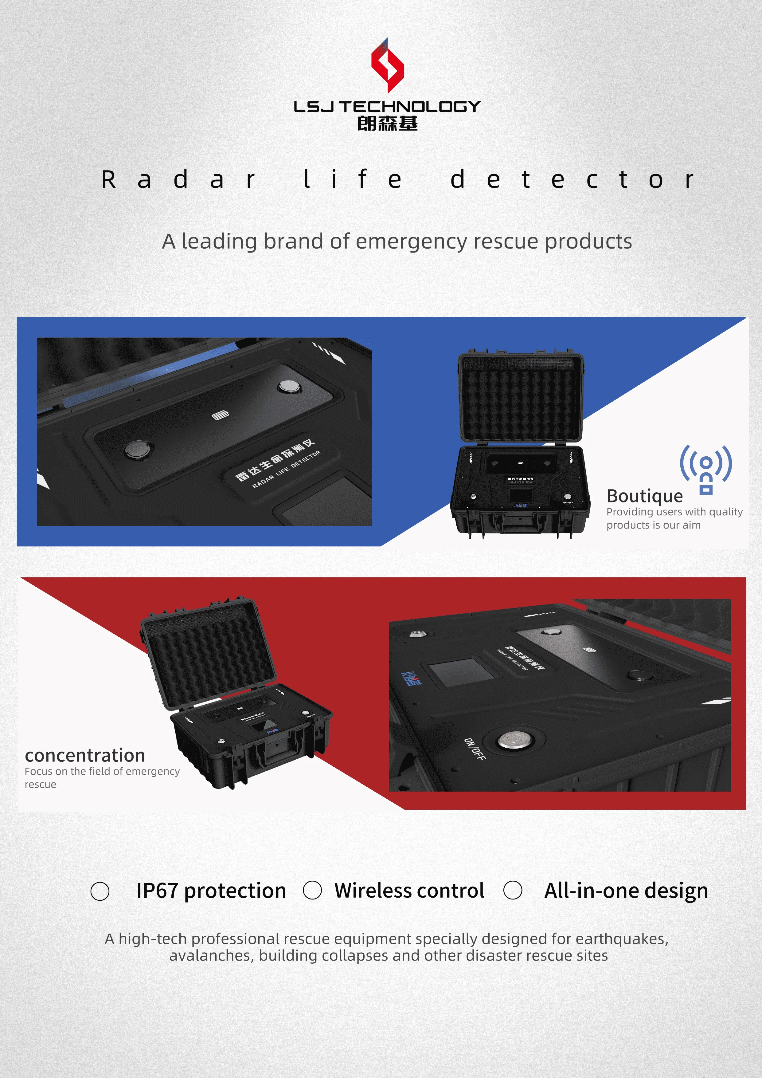 Contactless Vital Feature Signal Extraction-life Detector - Buy ...