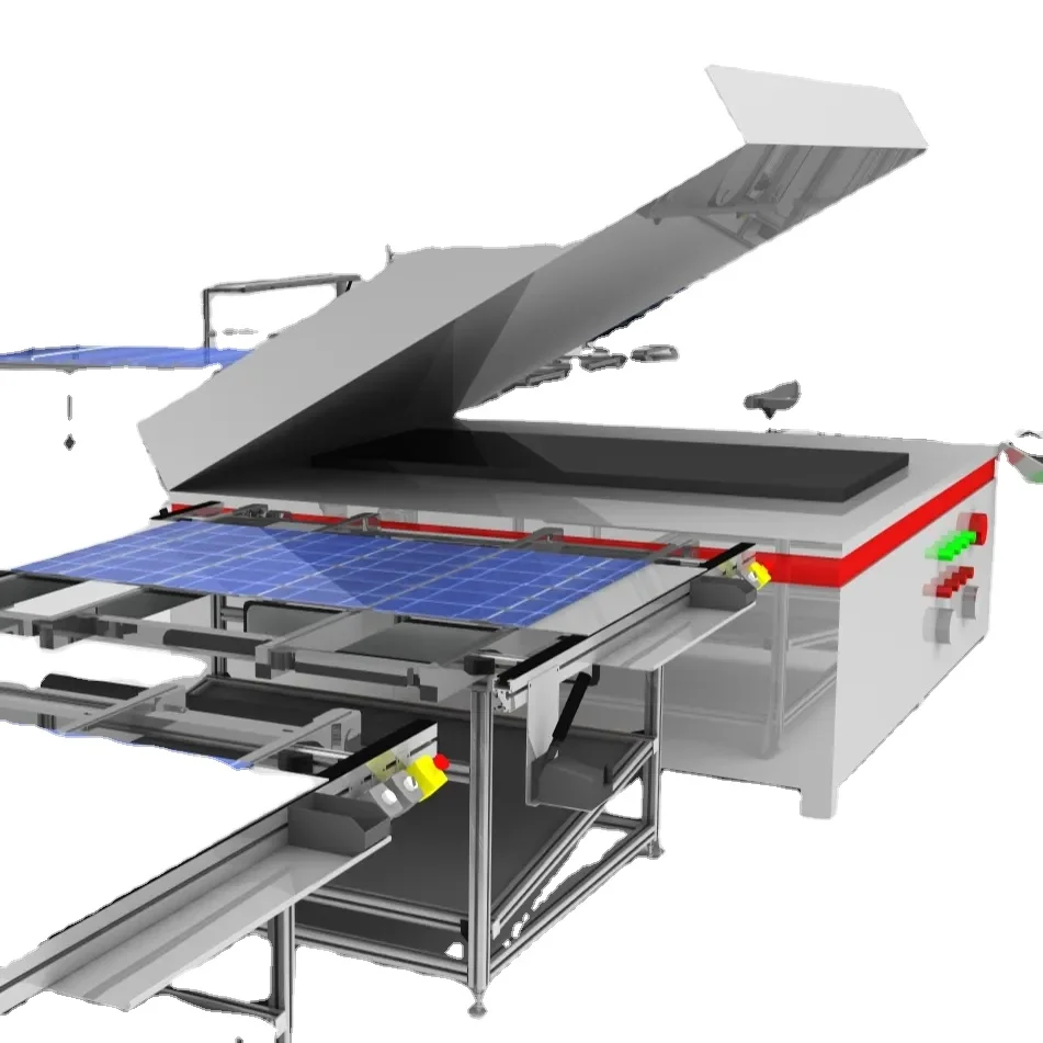 Solar Panels Manufacturing Plant Automatic Solar Cells Making Machines ...
