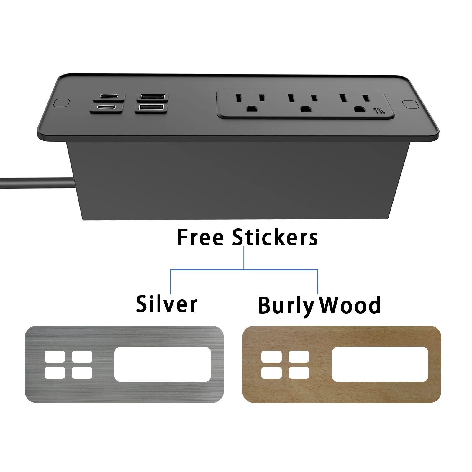 Desk Recessed Power Sockets - Efficient & Versatile Solutions