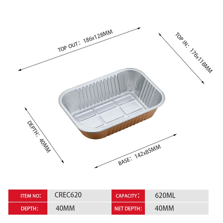750ml Aluminium Containers - Durable and Versatile Solutions