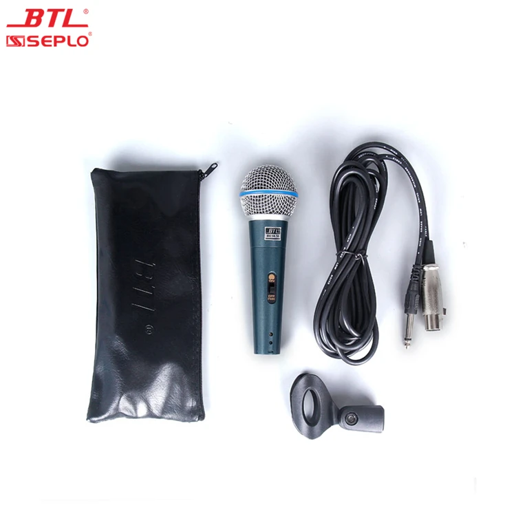 Oem Customized Logo Professional Portable Speech Microphone Metal Wired ...