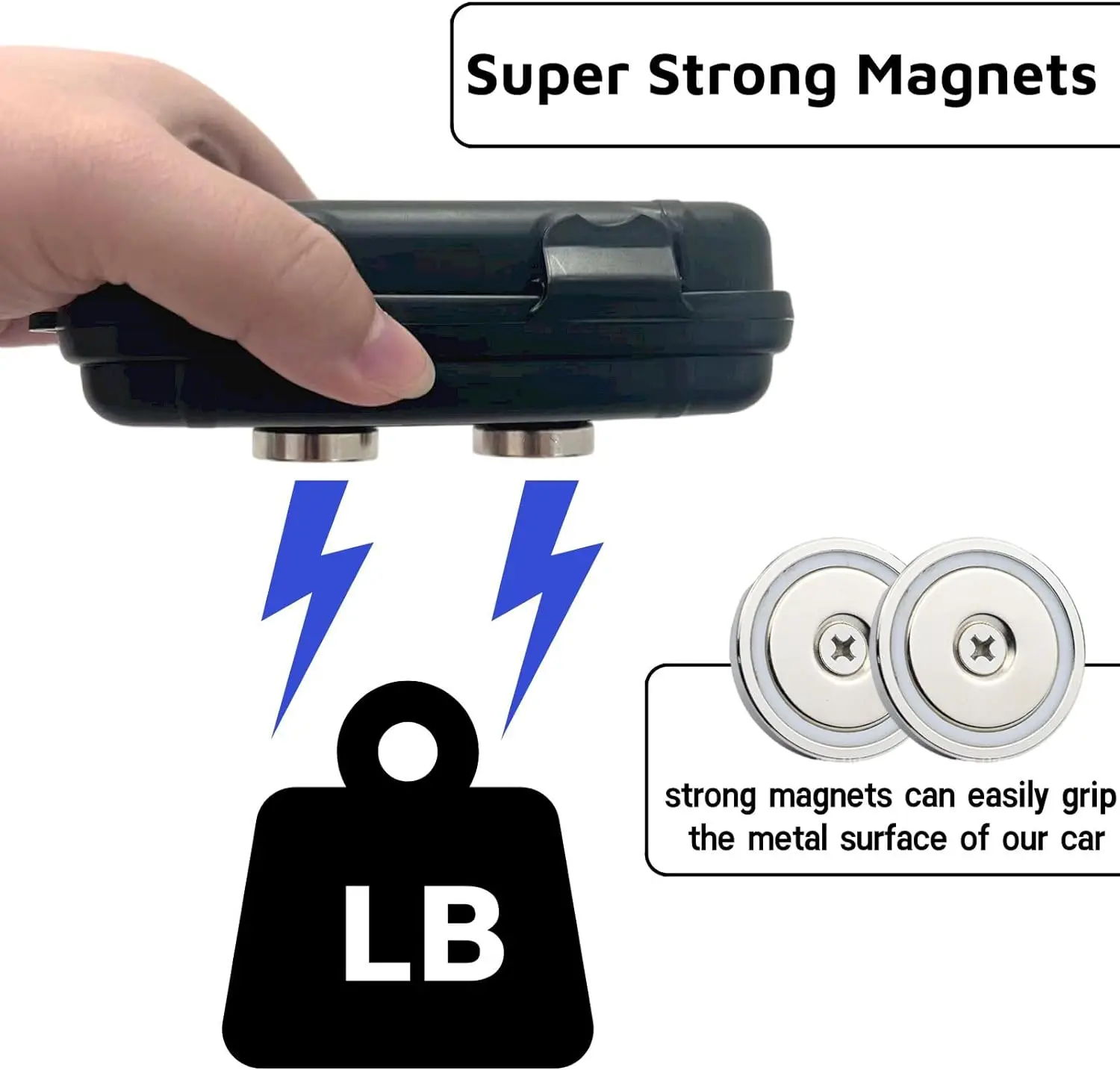 Waterproof Stash Box for GPS Trackers Box Under Car Magnetic Key Holder ...