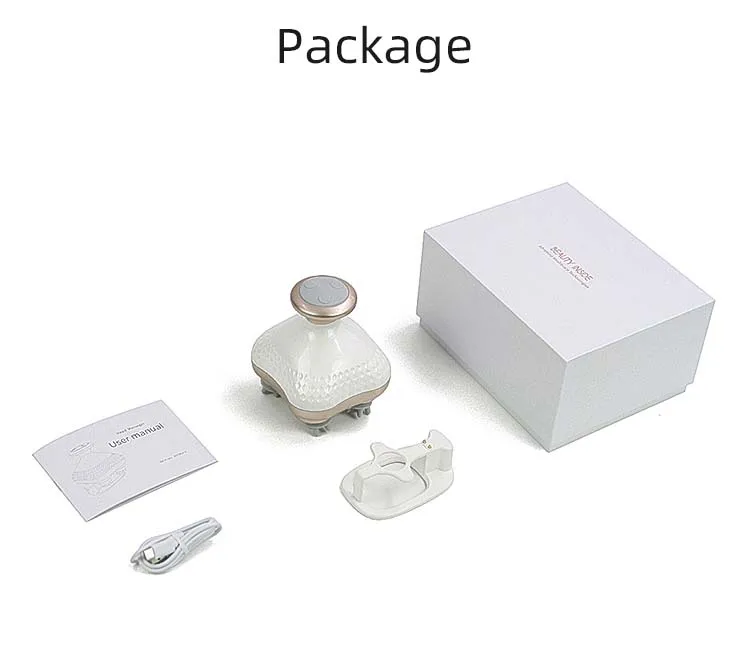 Mini Scalp Massager Rechargeable Head Massager for Scalp Relax Stress ...